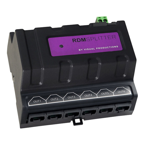 Visual Productions DMX splitter RDM RJ45 kopen? | Stage Roads