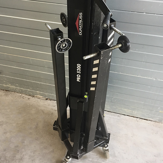 Tweedehands Goliath Studio Pro 5200 Duratruss wind-up statief WLL 200kg ...