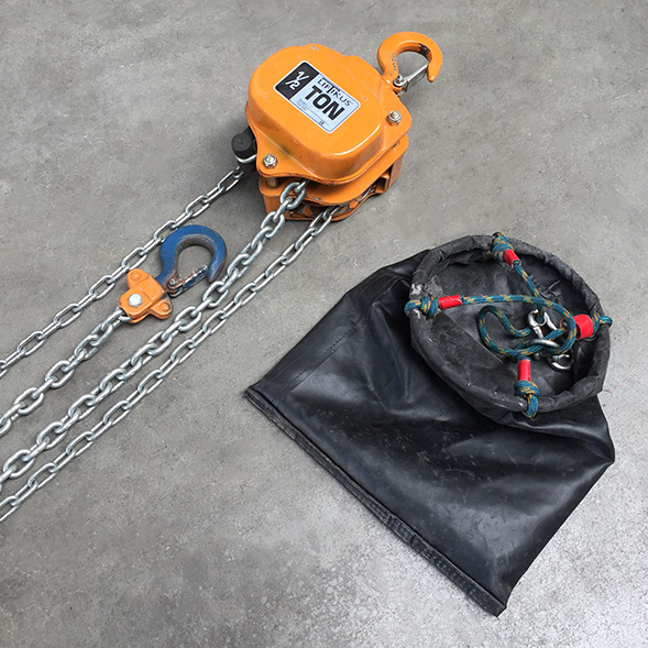 Tweedehands Liftikus handtakel CHD 500KG 6M met kettingzak kopen ...