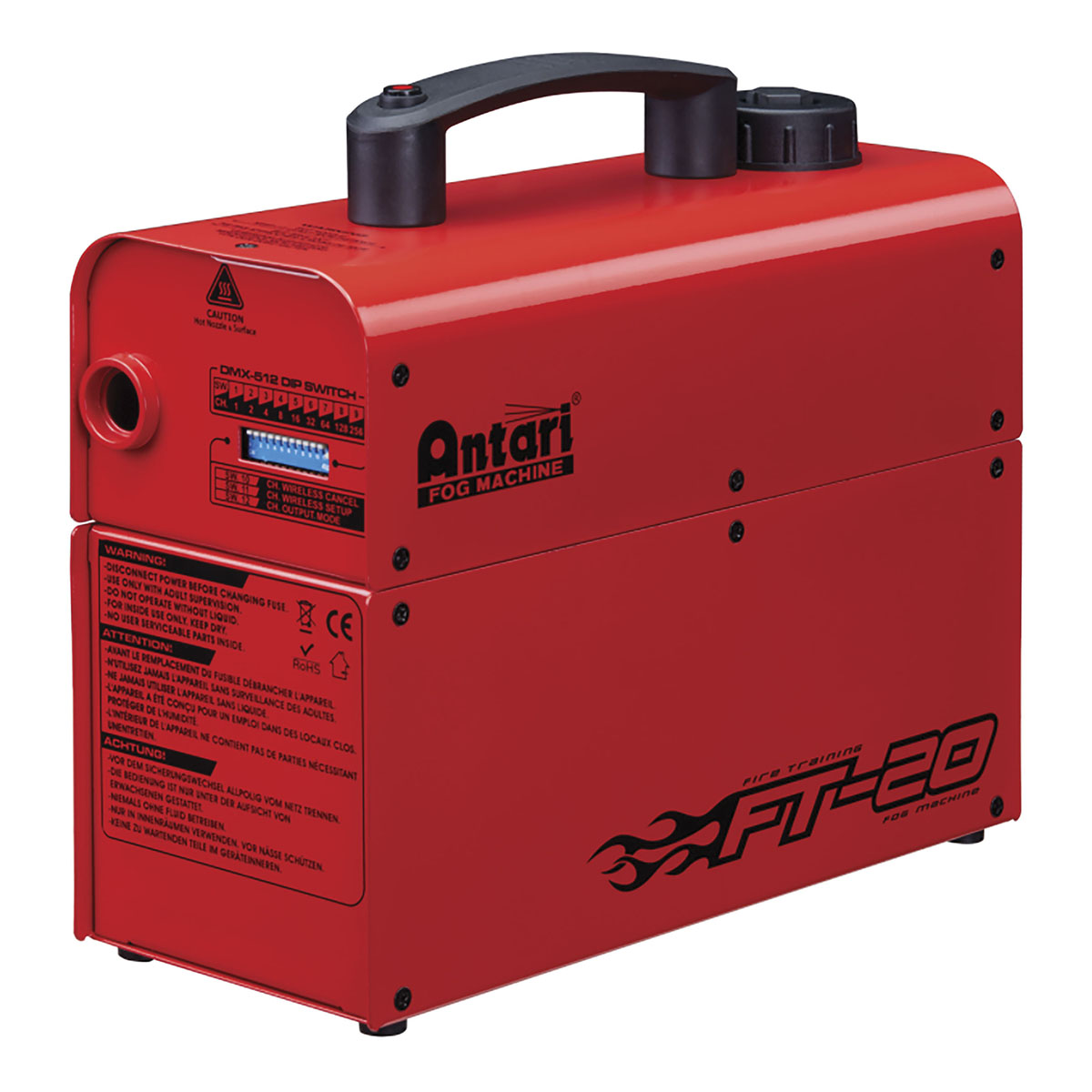 #Antari FT-20 Accu Rookmachine voor brandoefeningen - 600W kopen ...