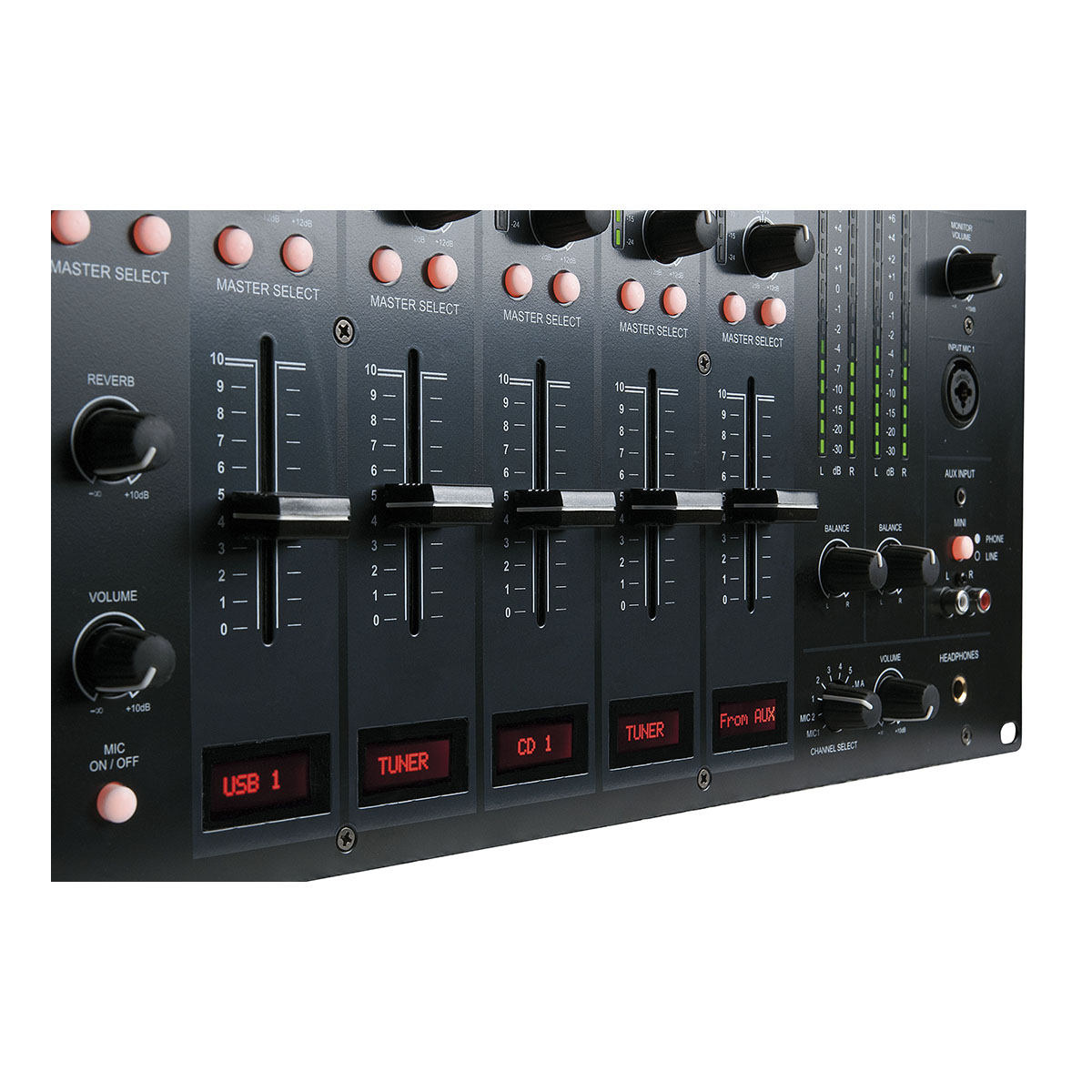 DAP IMIX-7.2 Mixer 7 kanalen met USB-interface - 19 inch 6HE kopen ...