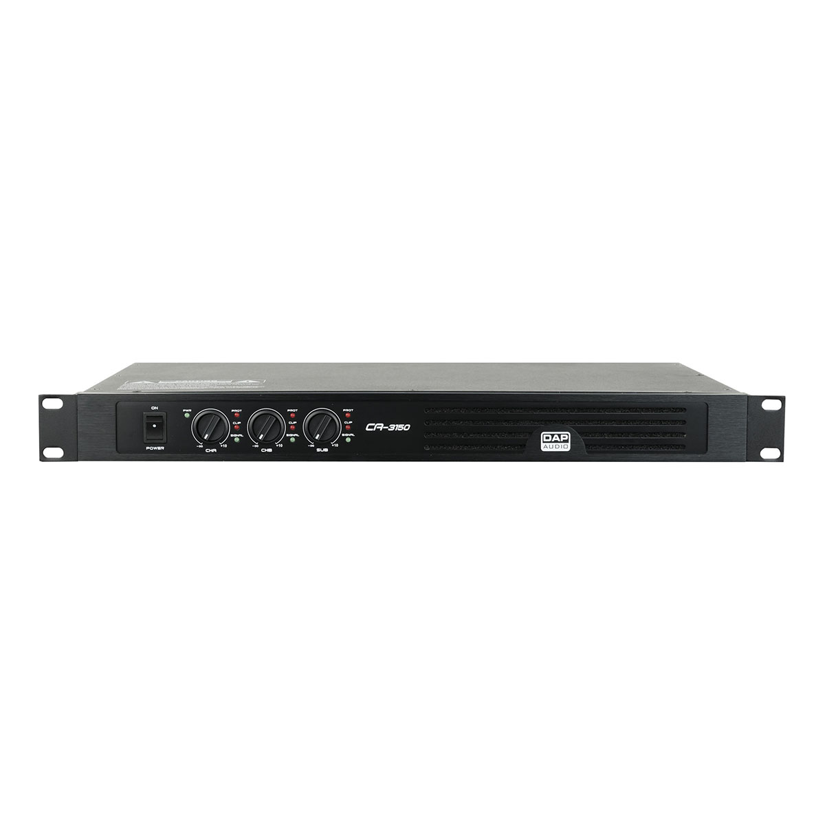 DISCONTINUED - DAP CA-3150 Compacte Versterker 3-kanalen - 19 inch 1HE ...