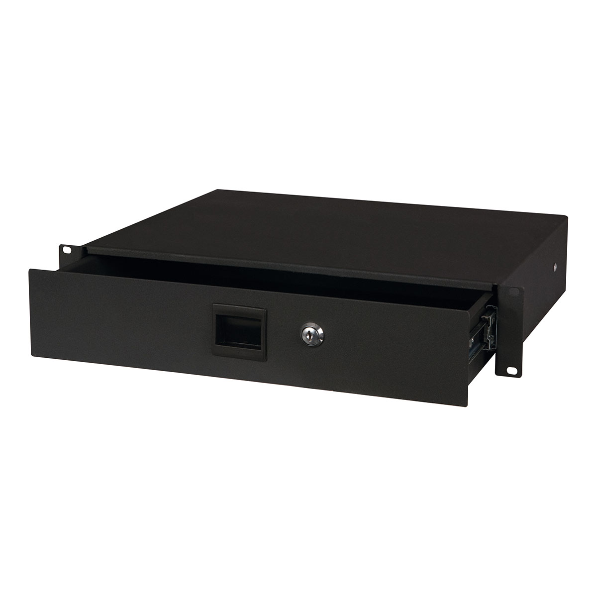 DAP 19 Inch Drawer with keylock 2U (483 x 350 x 88 mm, LxBxH) / 6,7 kg ...
