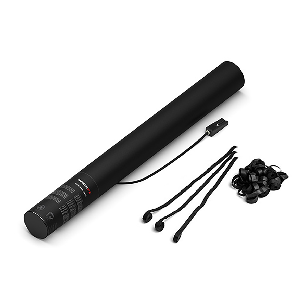 MAGICFX® Electric Streamer Cannon 50 cm - zwart kopen? | Stage Roads