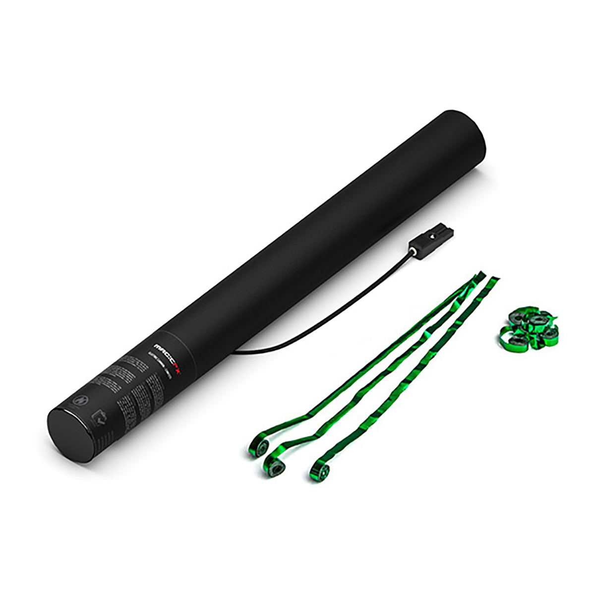 MAGICFX® Electric Streamer Cannon 50 cm - groen metallic kopen? | Stage ...