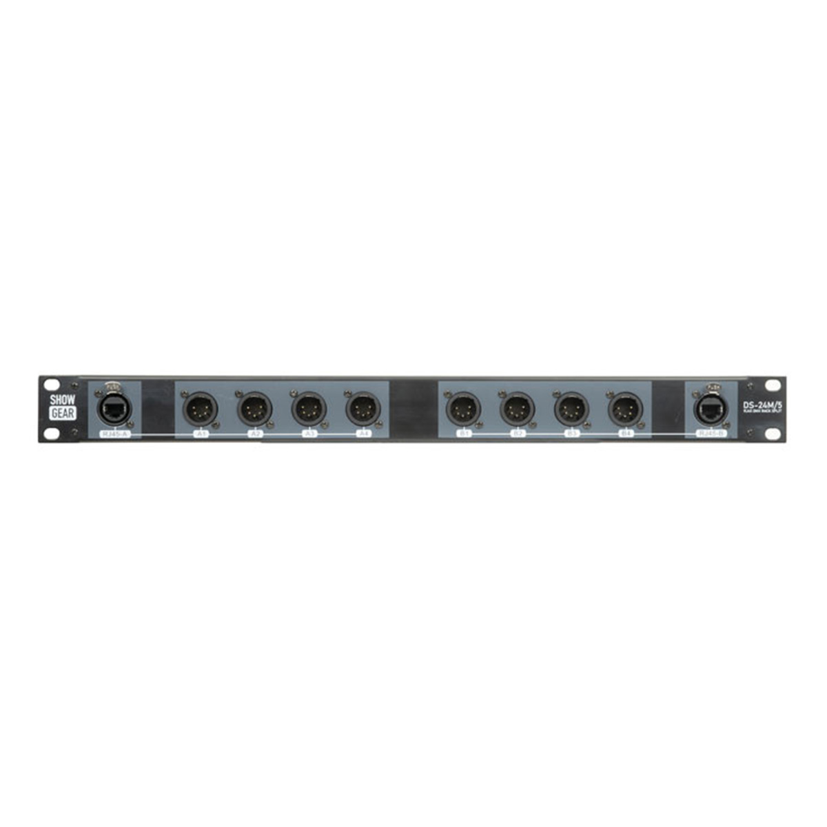 Showgear DS-24M/5 19" - 5-pin DMX splitter naar RJ45 kopen? | Stage Roads