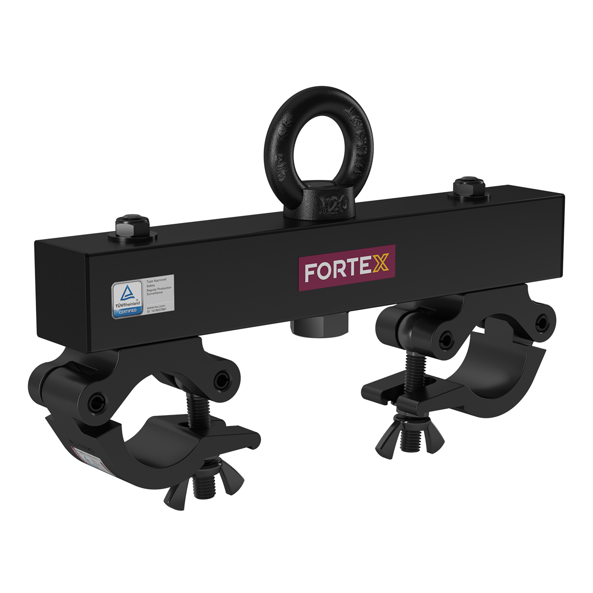 FORTEX truss hijsbracket voor 30 serie WLL 500kg Ø48-51mm zwart kopen ...