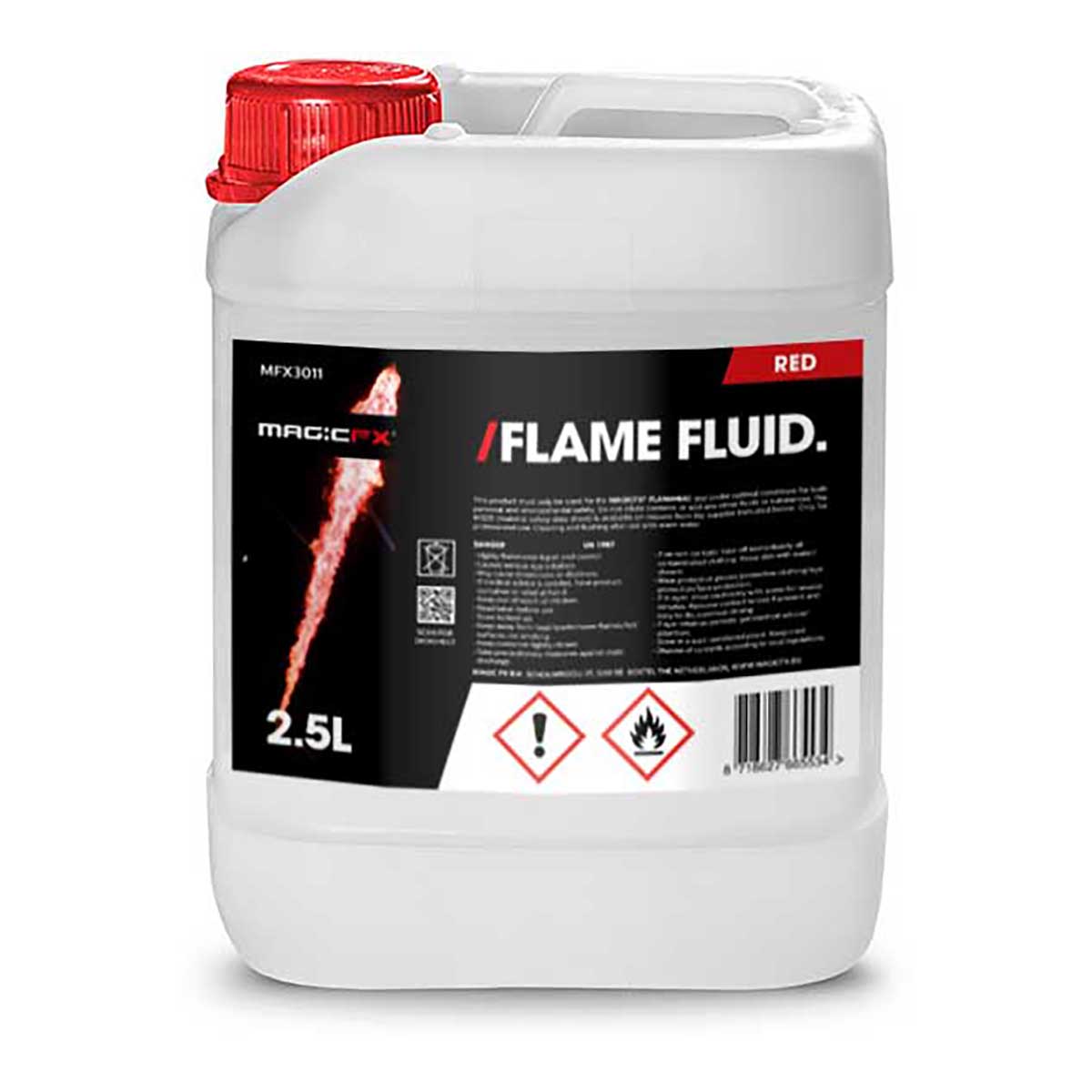MAGICFX® Flame Fluid Red 2,5L voor FLAMANIAC kopen? | Stage Roads