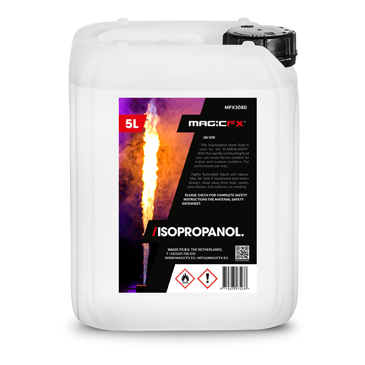 MAGICFX® Flame Fluid IPA 5L voor FLAMEBLAZER® kopen? | Stage Roads