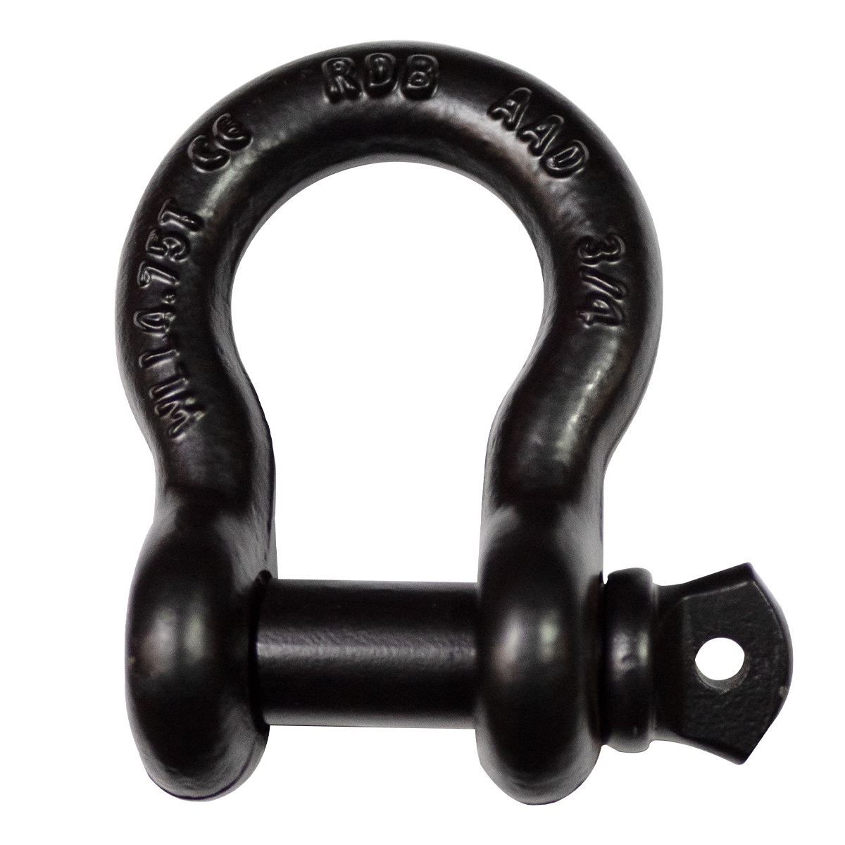 FORTEX harpsluiting 4750kg borstbout zwart kopen? | Stage Roads