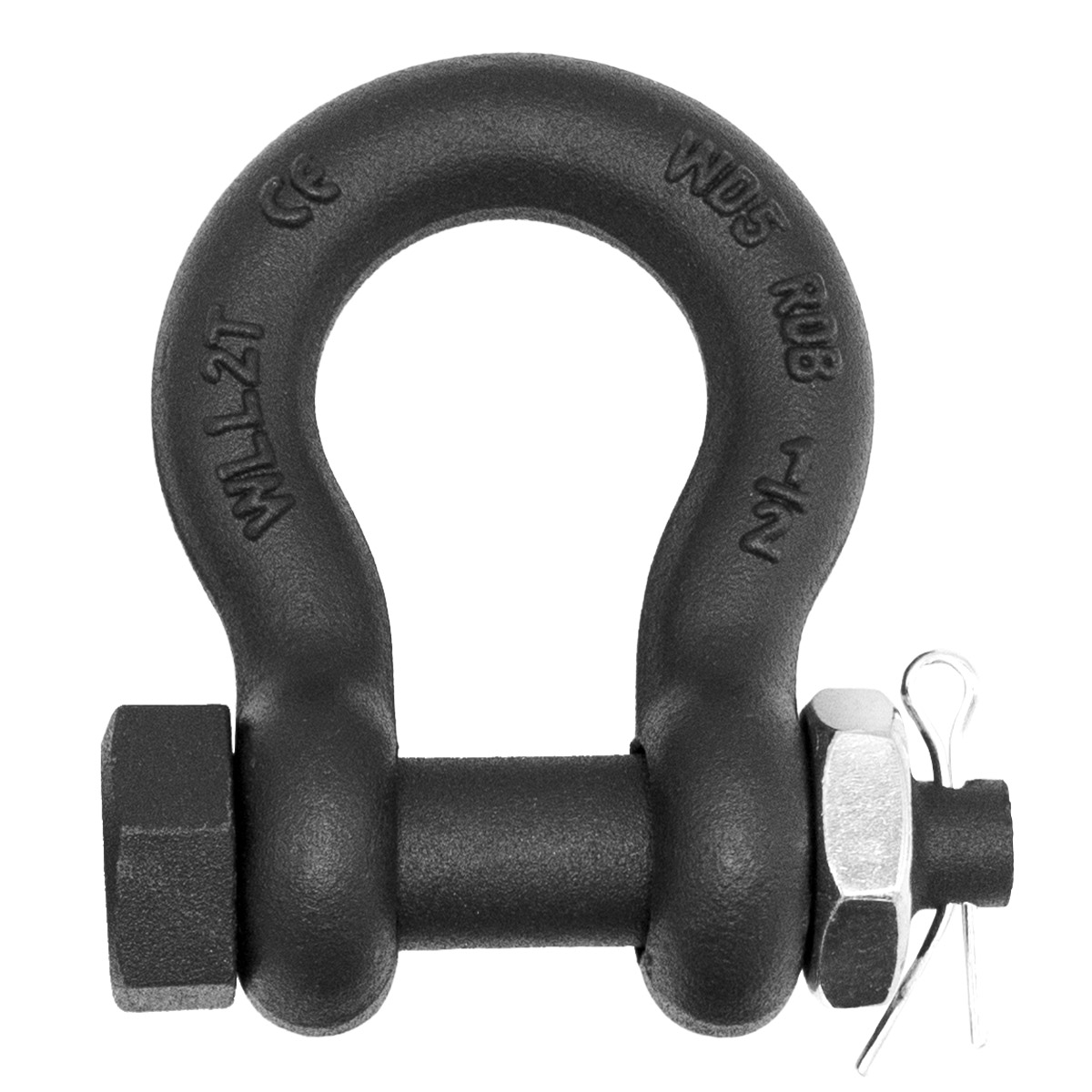 FORTEX harpsluiting 2000kg moerbout zwart kopen? | Stage Roads