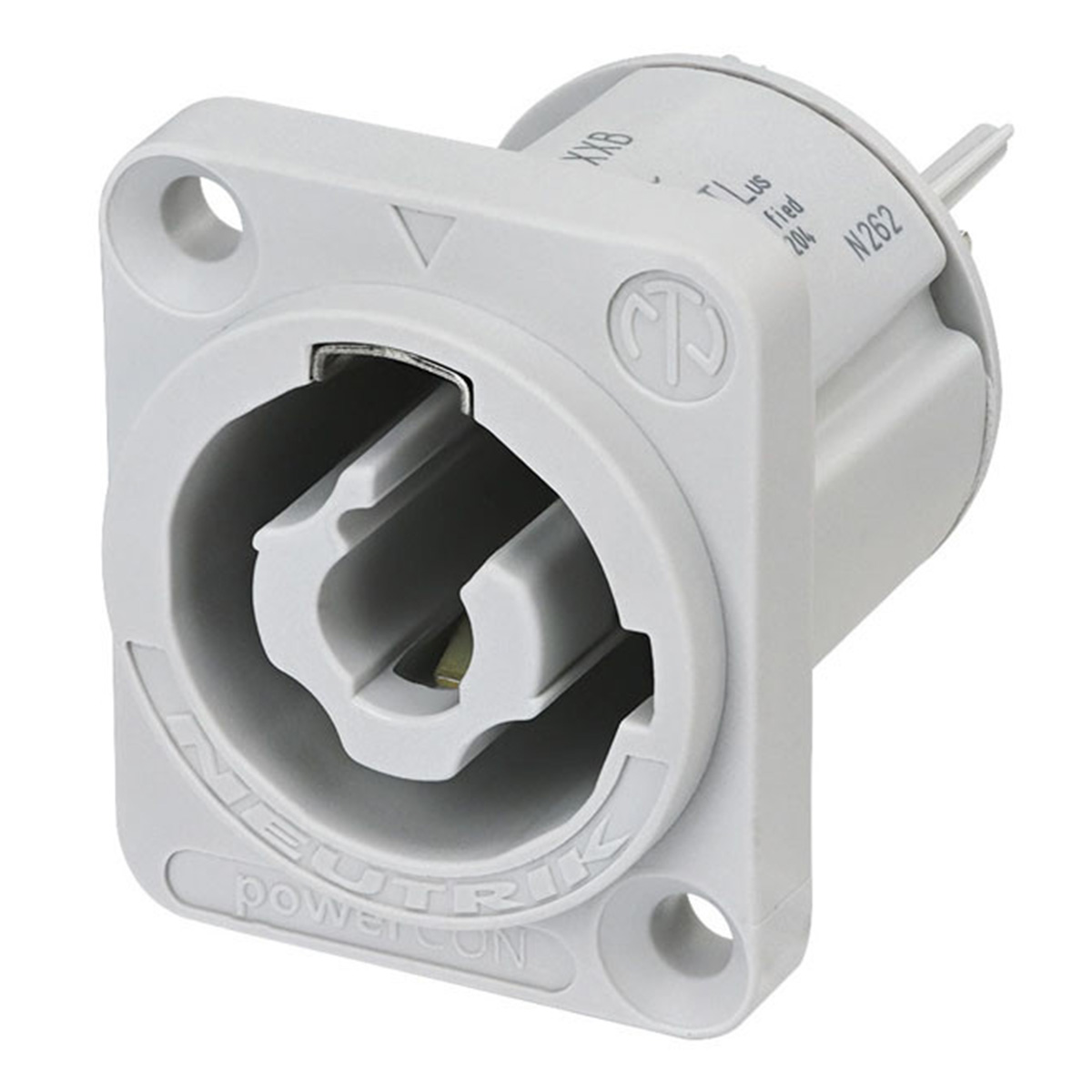 Neutrik® NAC3MPXXB powerCON Chassis output connector 20A grijs kopen ...