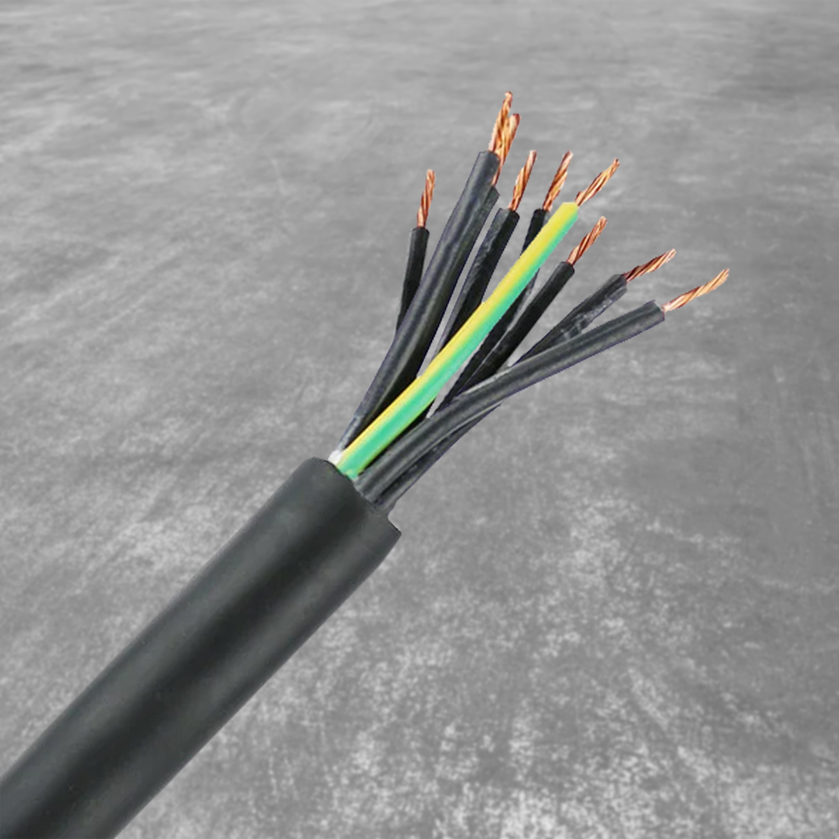 B-stock Lineax Neopreen kabel H07RN-F 9x2,5mm2 - 34 m op rol kopen ...