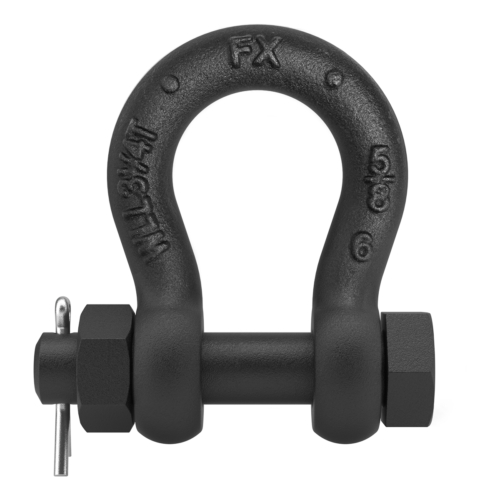 FORTEX harpsluiting moerbout en splitpen WLL 3.25T Grade 6 - 3250kg ...