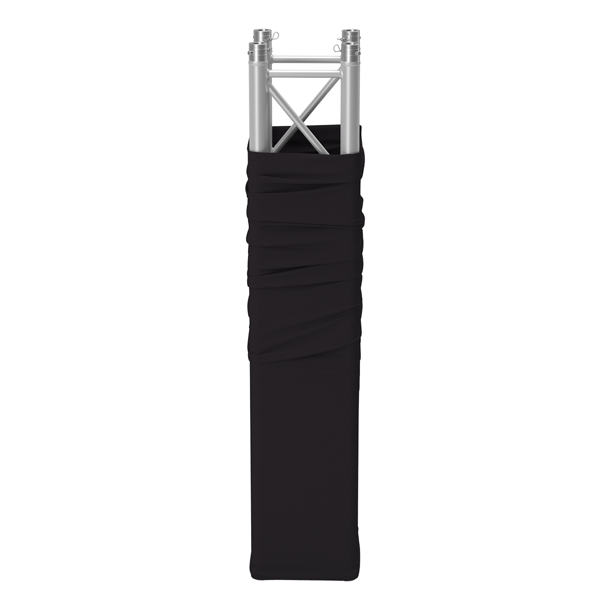 FORTEX Truss Stretch Cover voor 30 serie vierkant 150 cm sleeve zwart ...